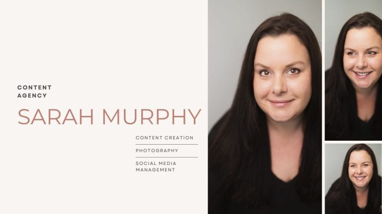 About Me - Sarah Murphy | Confident Content Creation